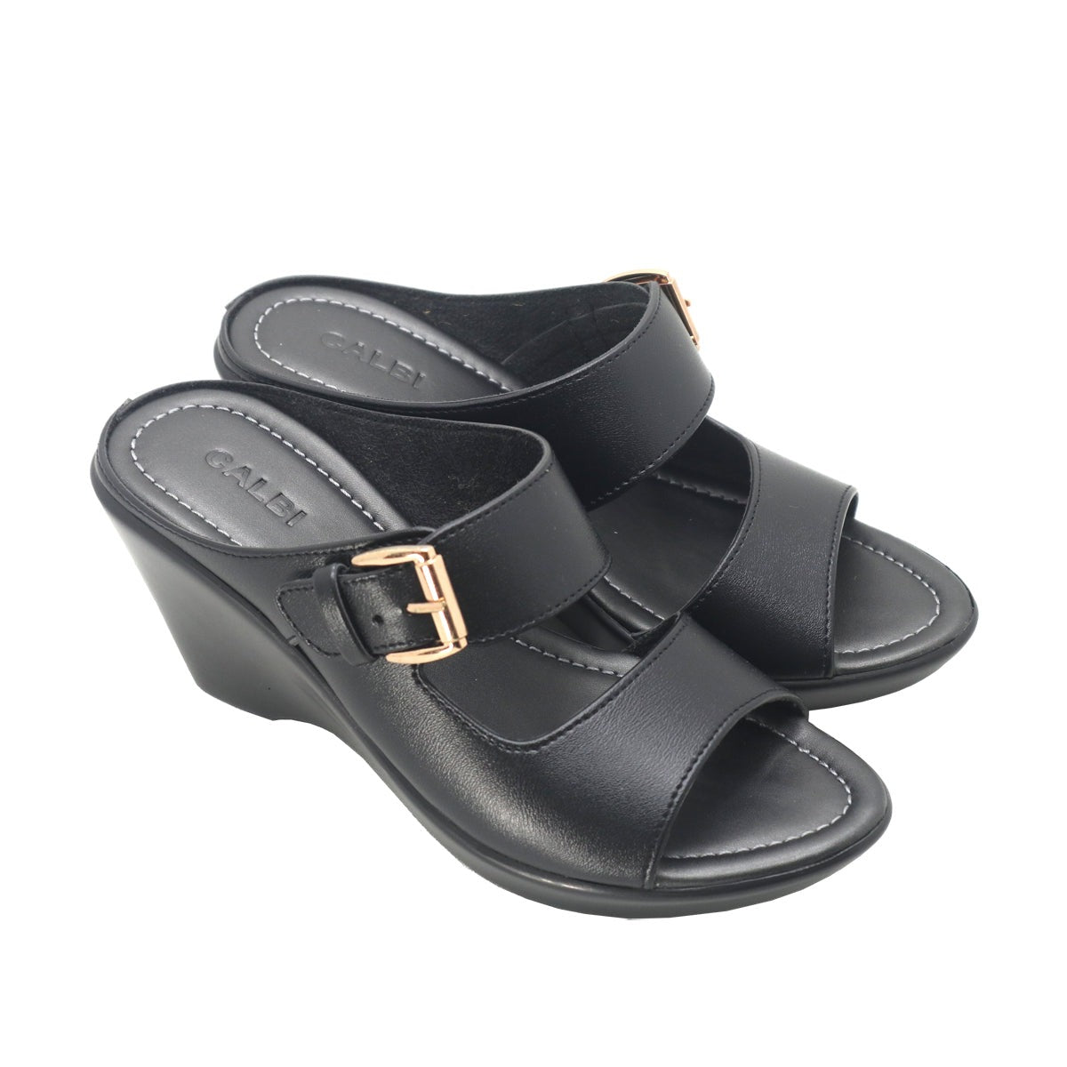 Women shoes Calbi sandals wedges open toe comfort Brooke